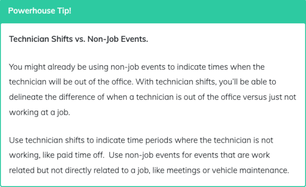 Technician Shifts in ServiceTitan: What are they and why use them? – Powerhouse Consulting Group